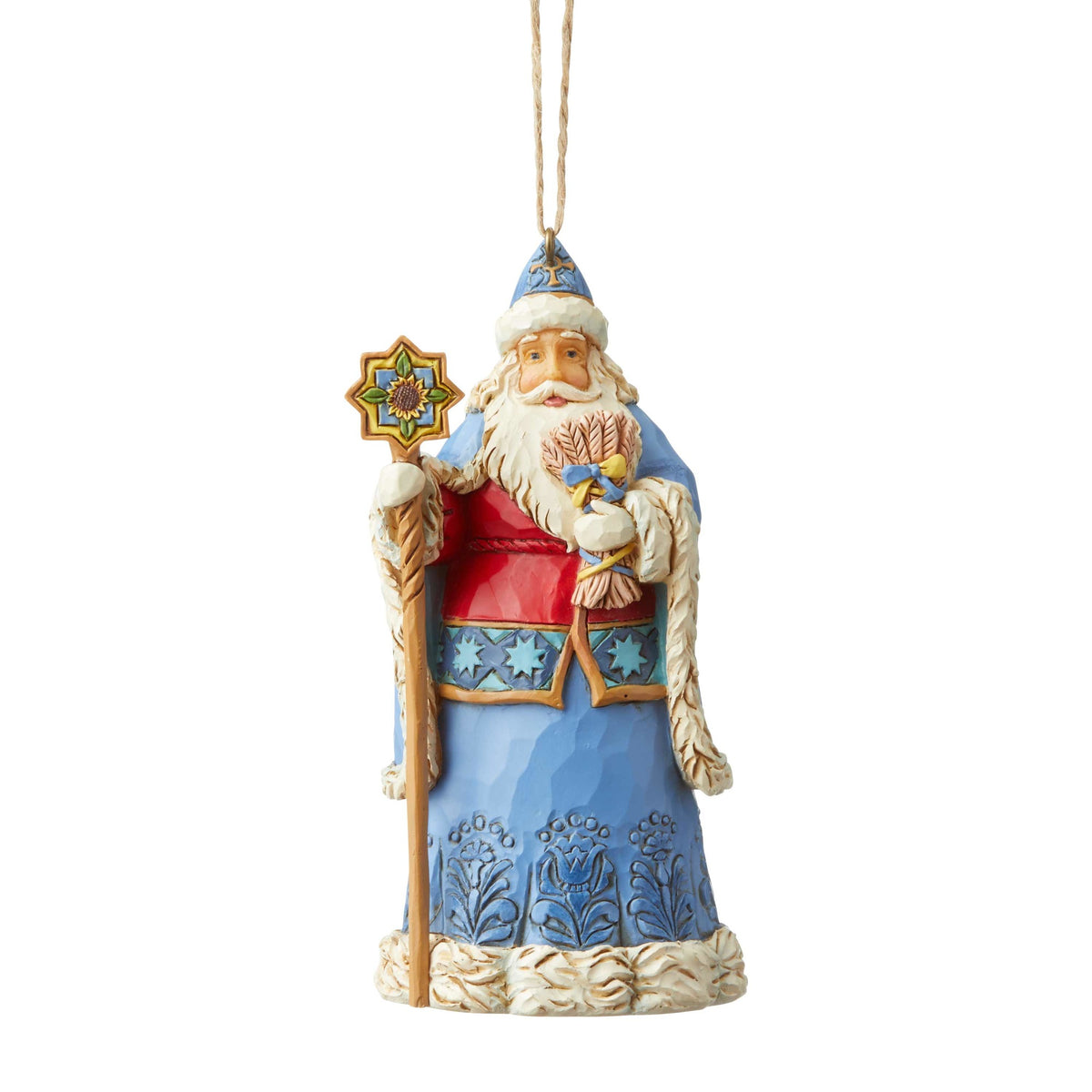 Ukrainian Santa Hanging Ornament – Ukrainian Treasures Studio